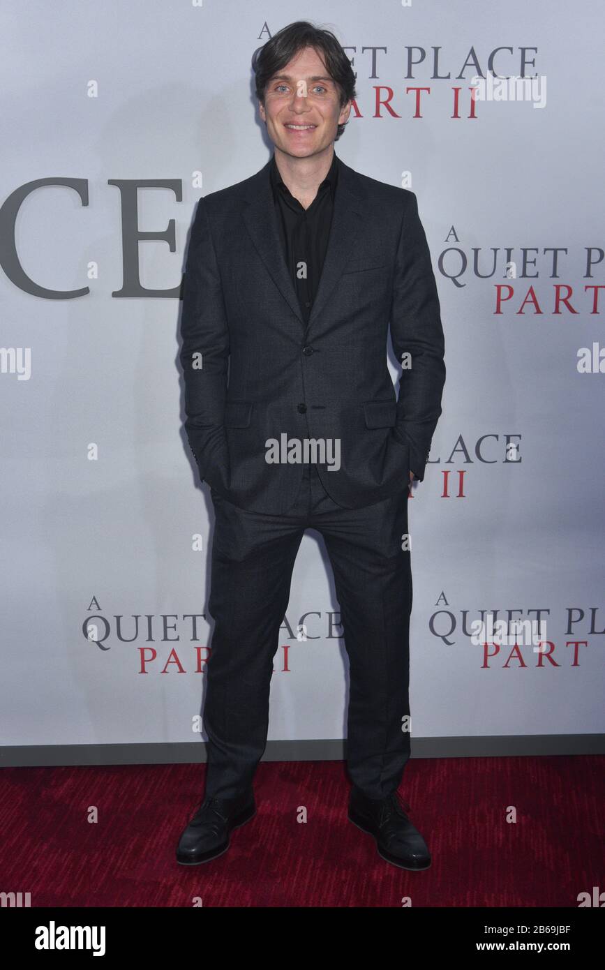 Cillian Murphy attends "A Quiet Place Part II" World Premiere at Rose ...