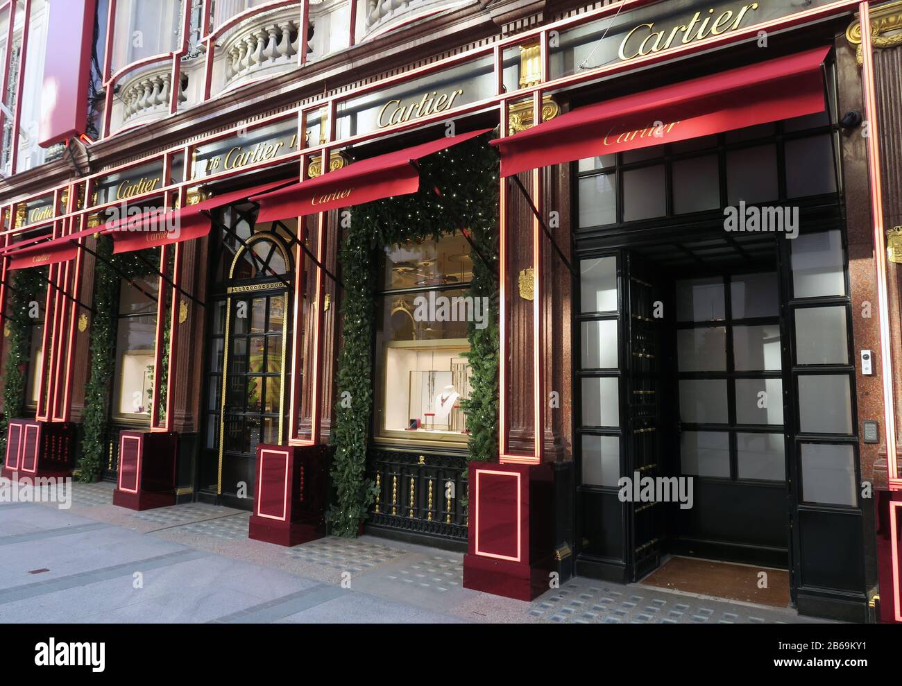 Cartier Jewellers Shop Bond Street High Resolution Stock Photography ...