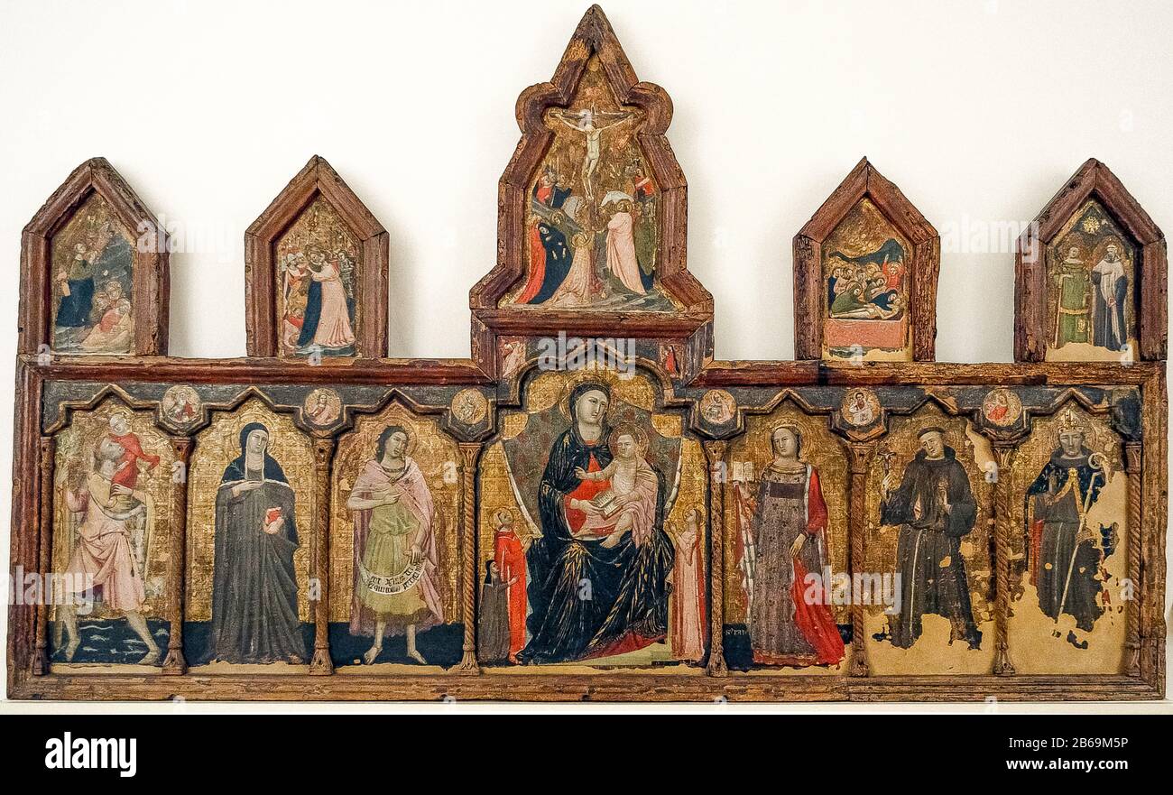 Italy Emilia Romagna - Faenza Civic Art Gallery - Anonimo Riminese ...