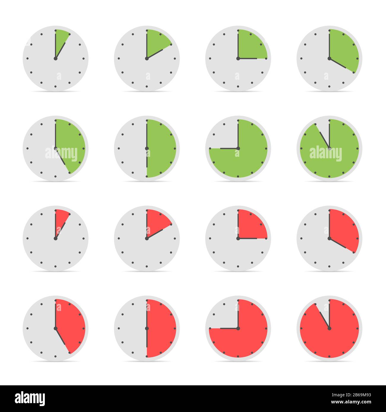 Watch icon set Stock Vector Image & Art - Alamy