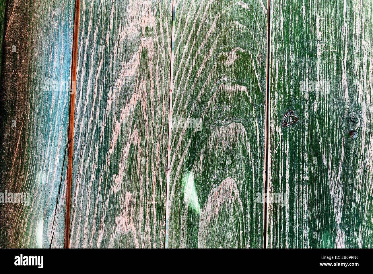 green wooden rustic background with wood boards texture Stock Photo - Alamy