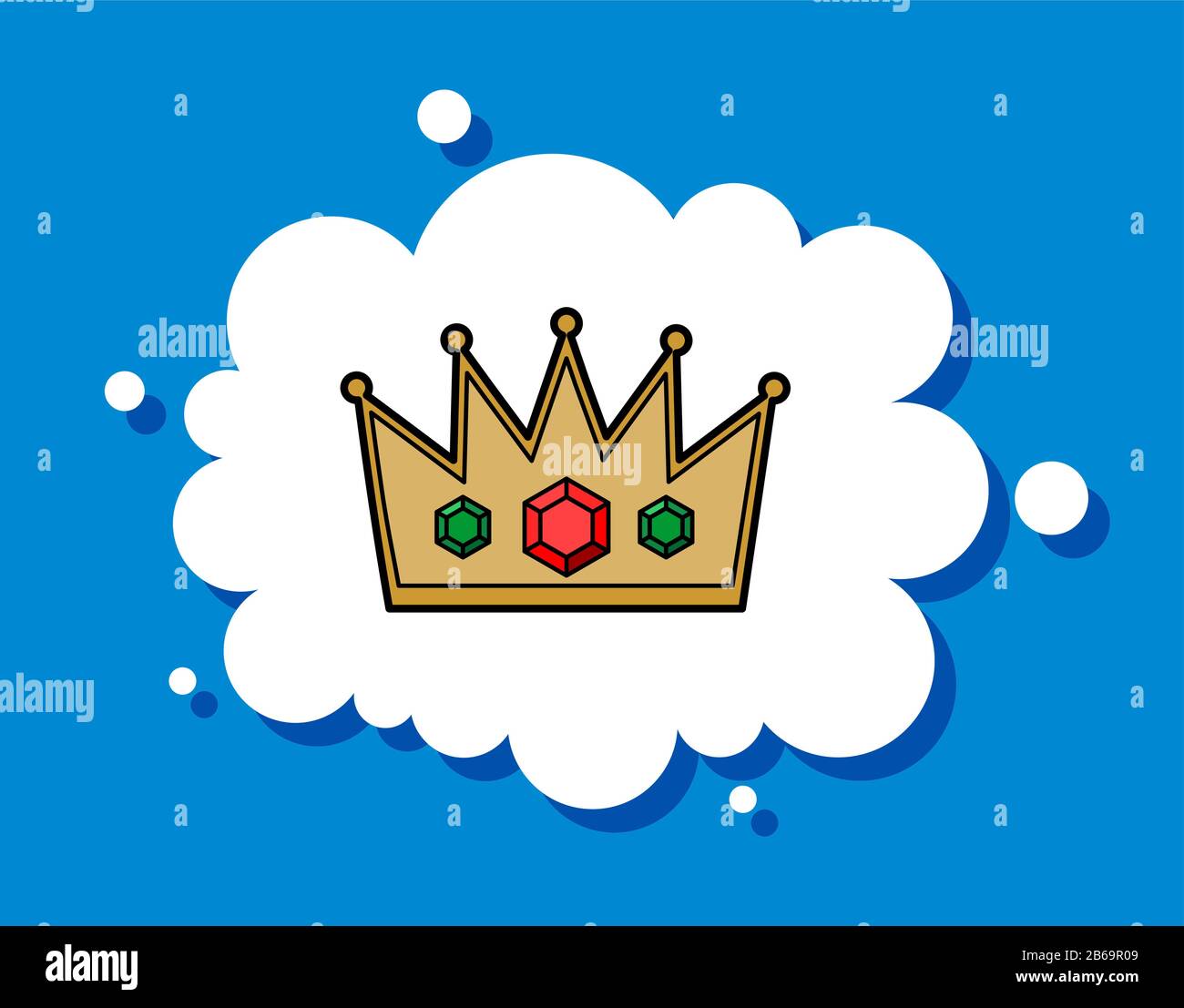 desire to have power, to be king. The dream of the crown. The symbol of ...