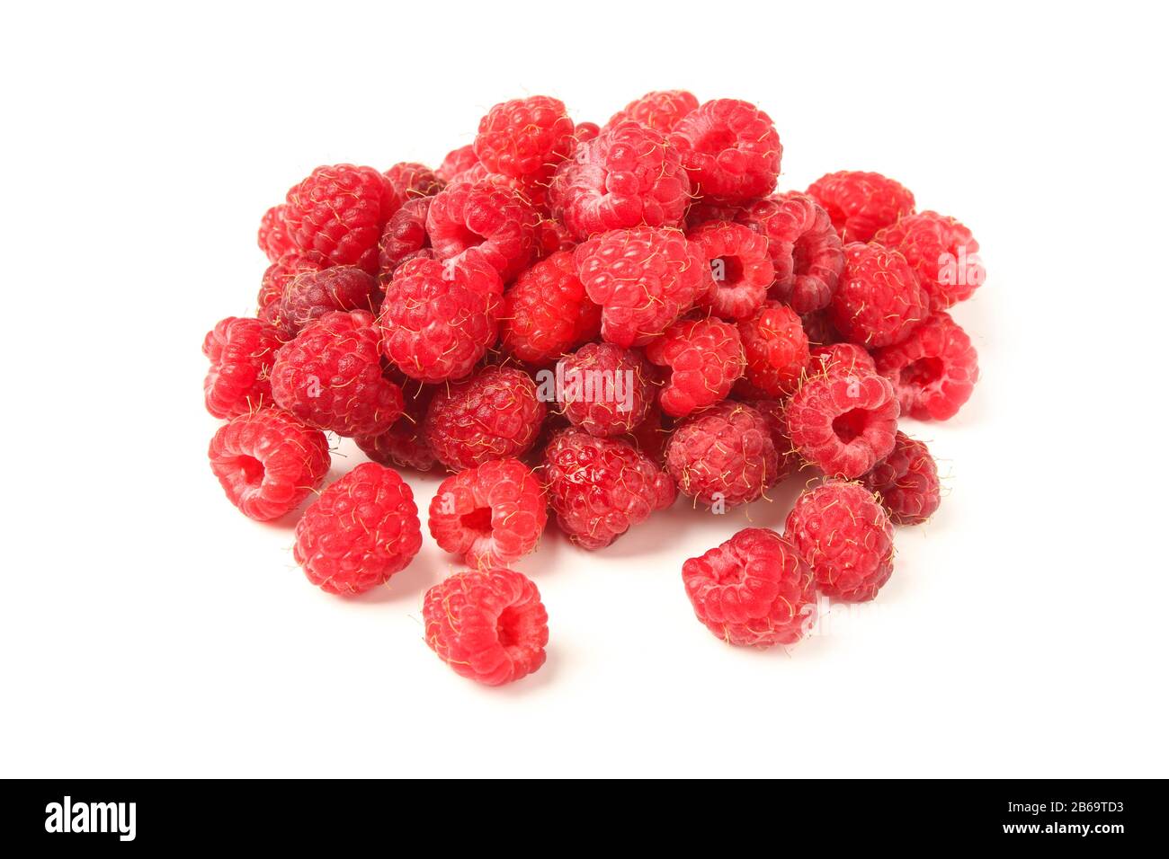 Handful of raspberries hi-res stock photography and images - Alamy
