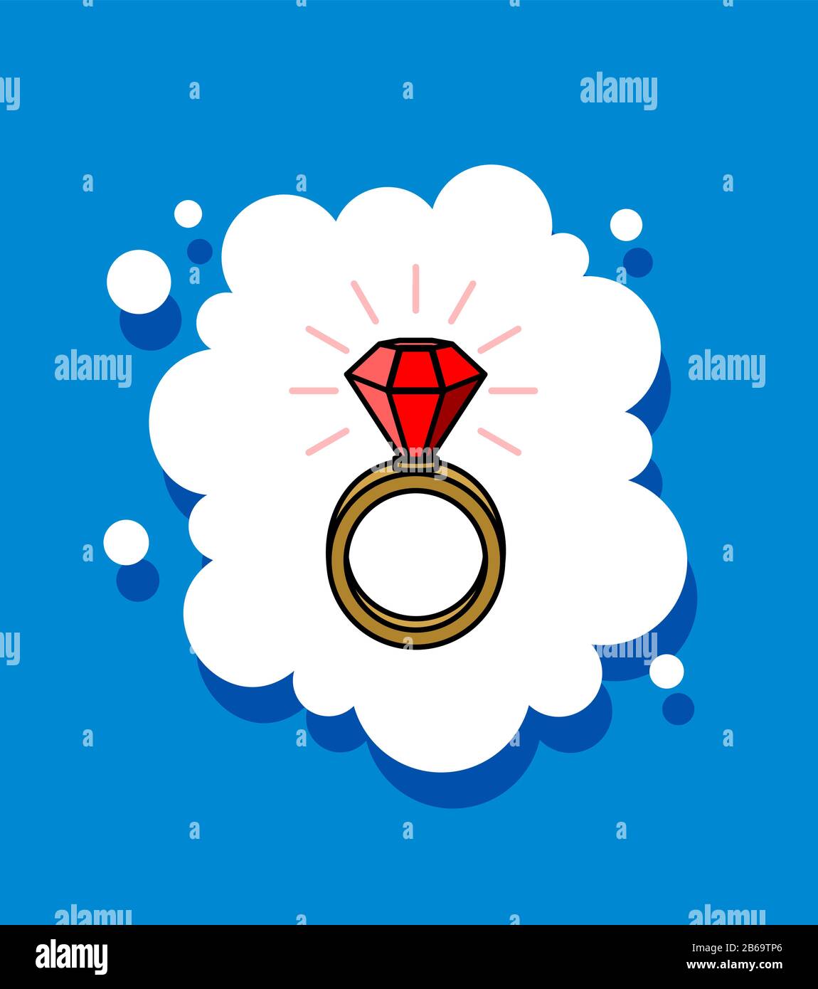 desire to be rich. The dream of a ring with a gem, ruby. Symbolizes ...