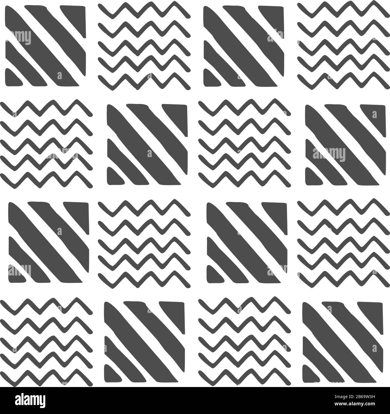 Geometric zigzag lines vector Black and White Stock Photos & Images - Alamy