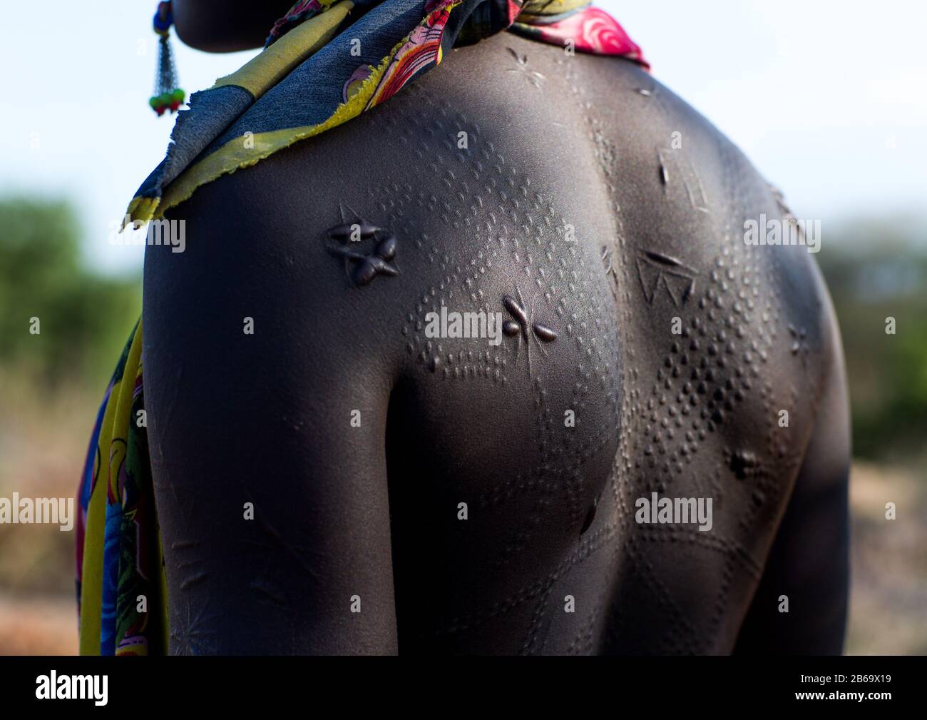 Sudan woman and scars hi-res stock photography and images - Alamy