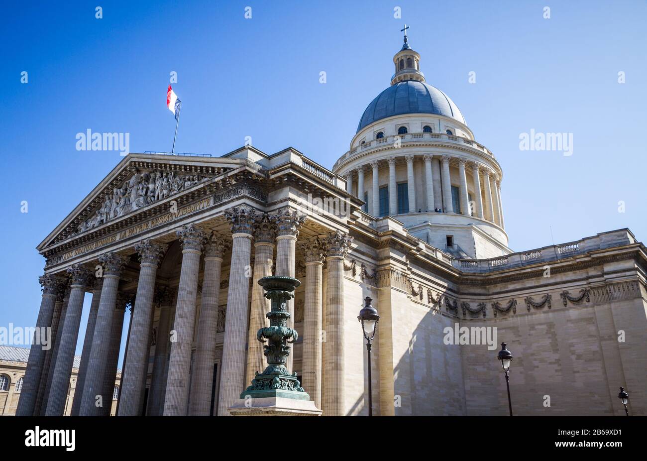 The Pantheon, famous monument in Paris, France Stock Photo - Alamy