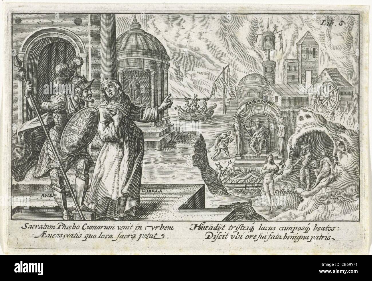 Aeneas descends into the nether Speculum Aeneidis Virgilianae (series ...