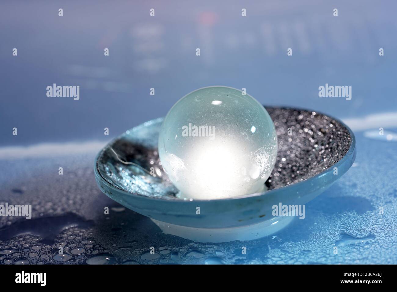 Realistic clear glass balls isolated hi-res stock photography and ...