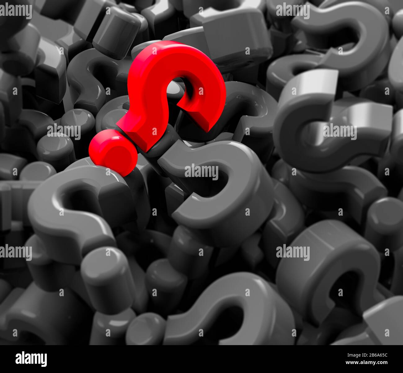 Questions and answers. Choose the right question. Question mark ...