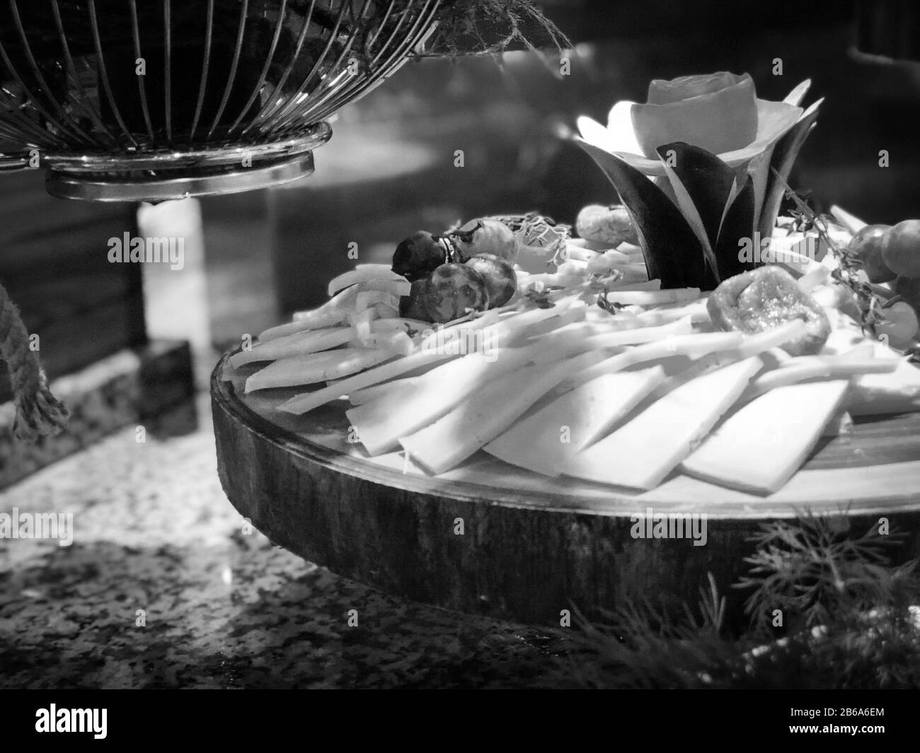 mix starters & tapas with delicious ingredients Stock Photo - Alamy