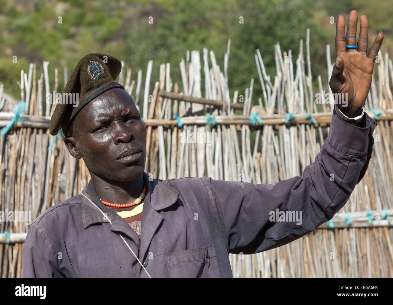 African beret hi-res stock photography and images - Alamy