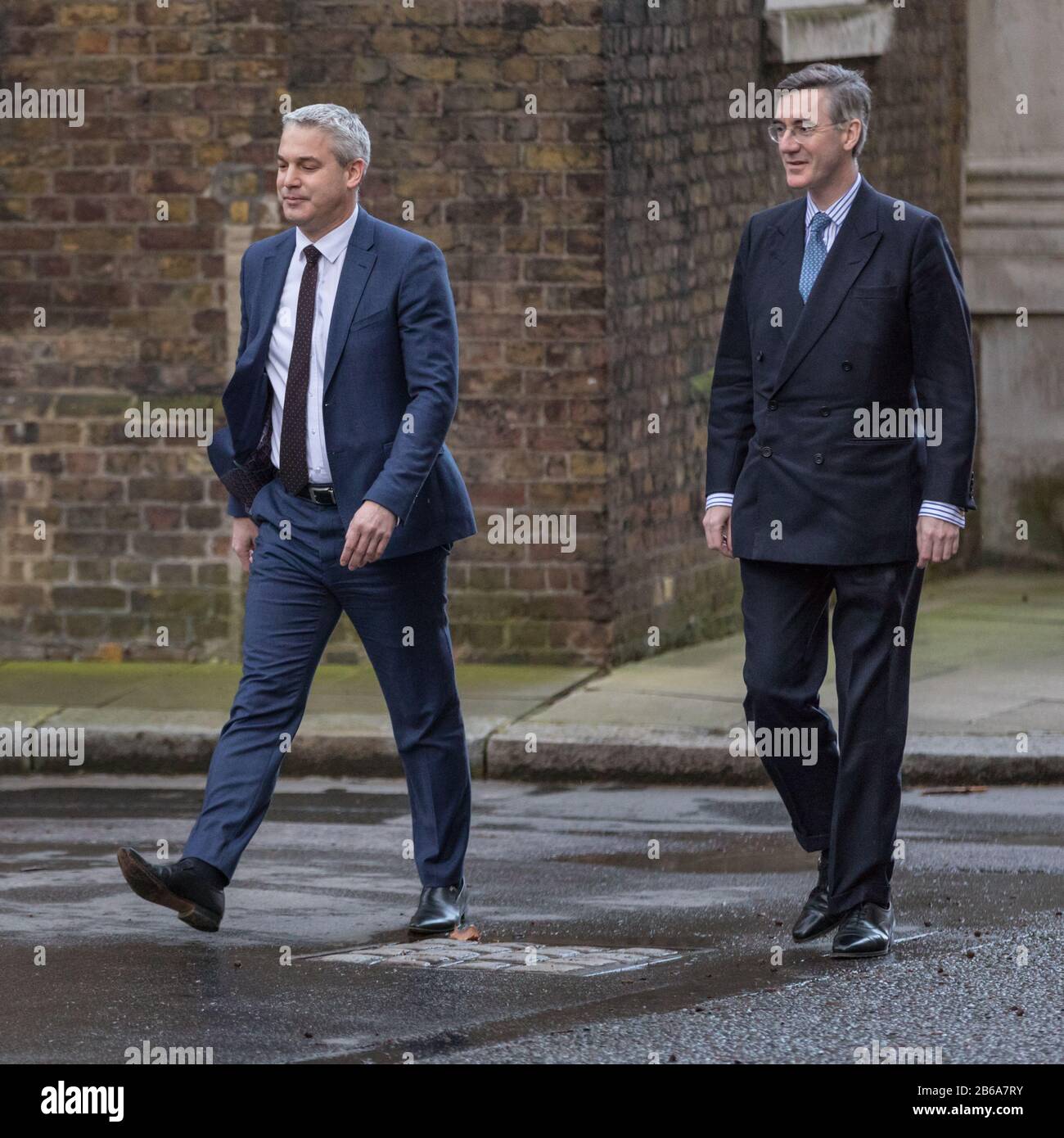 Downing Street, London, Stephen Barclay, newly appointed Chief ...