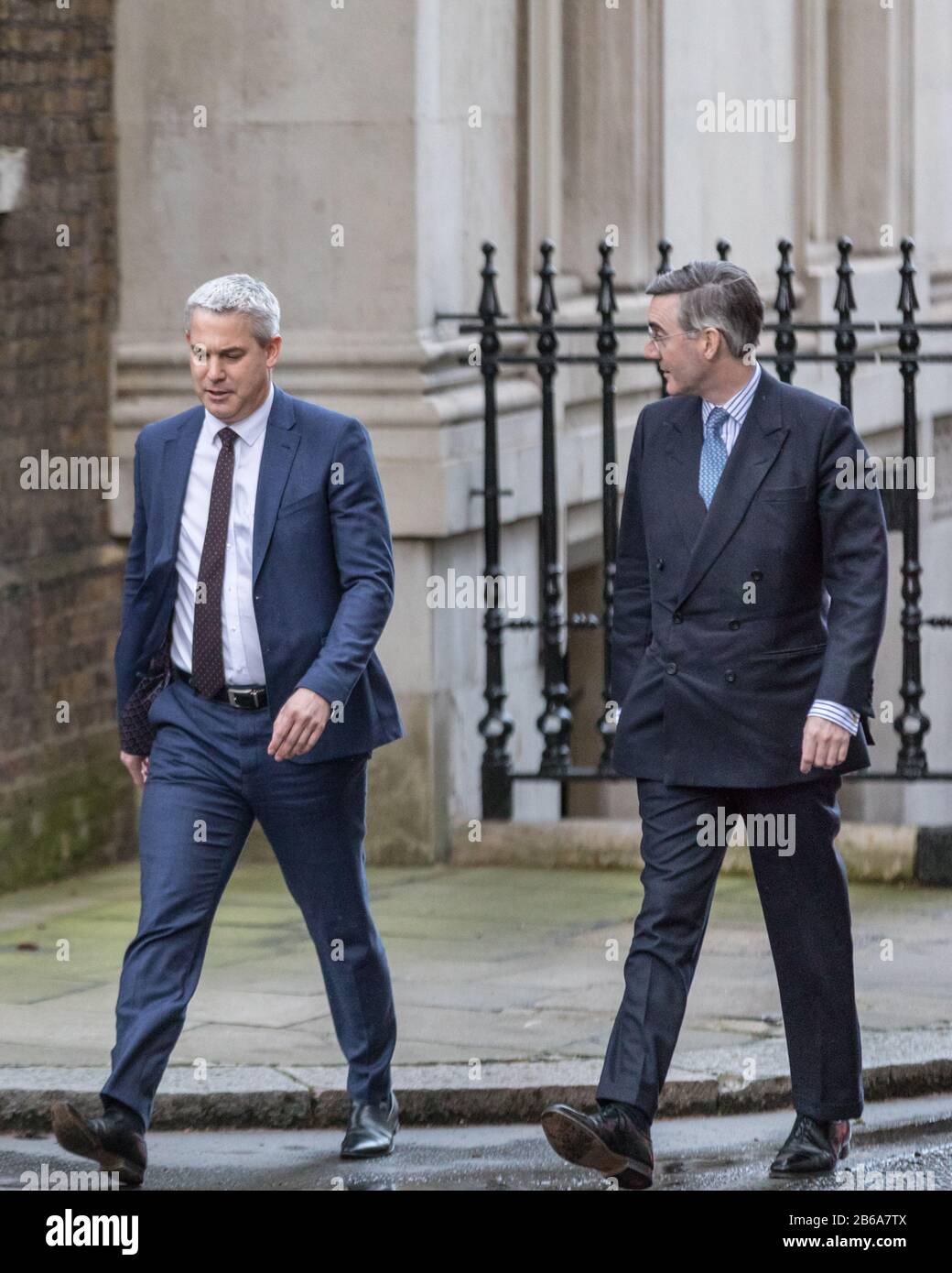 Downing Street, London, Stephen Barclay, newly appointed Chief ...