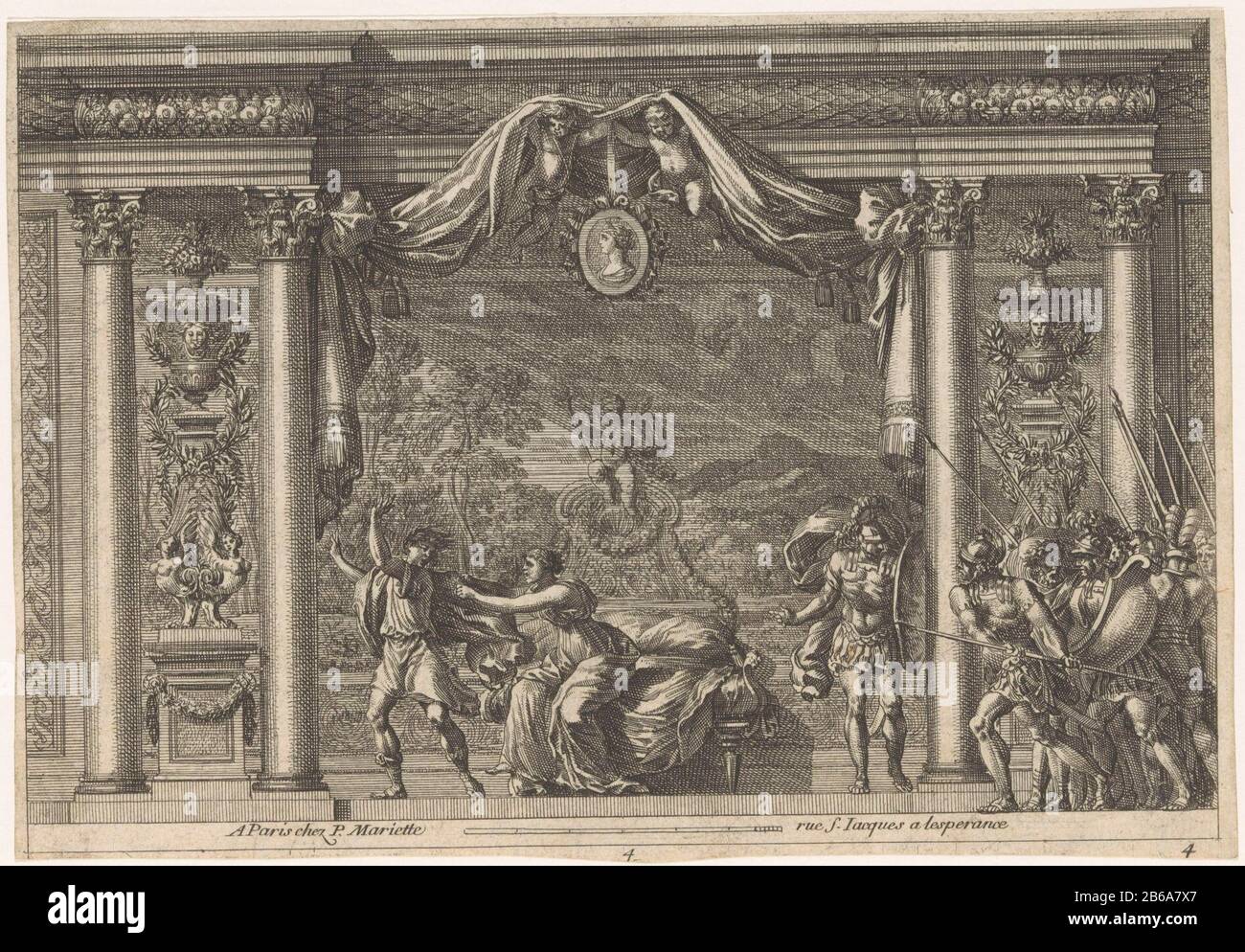 Joseph fleeing potiphars wife hi-res stock photography and images - Alamy