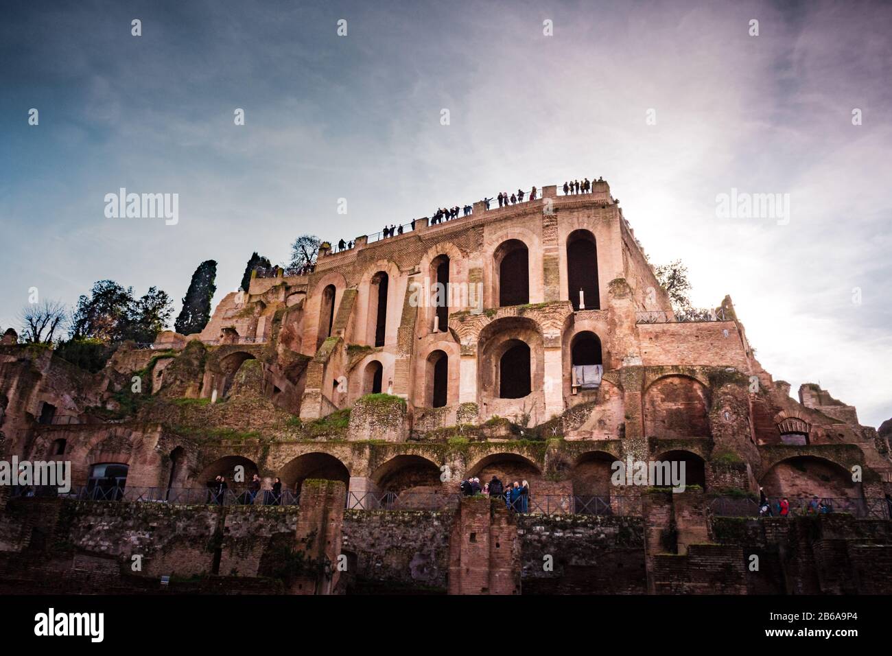 Imperial palace in rome hi-res stock photography and images - Alamy