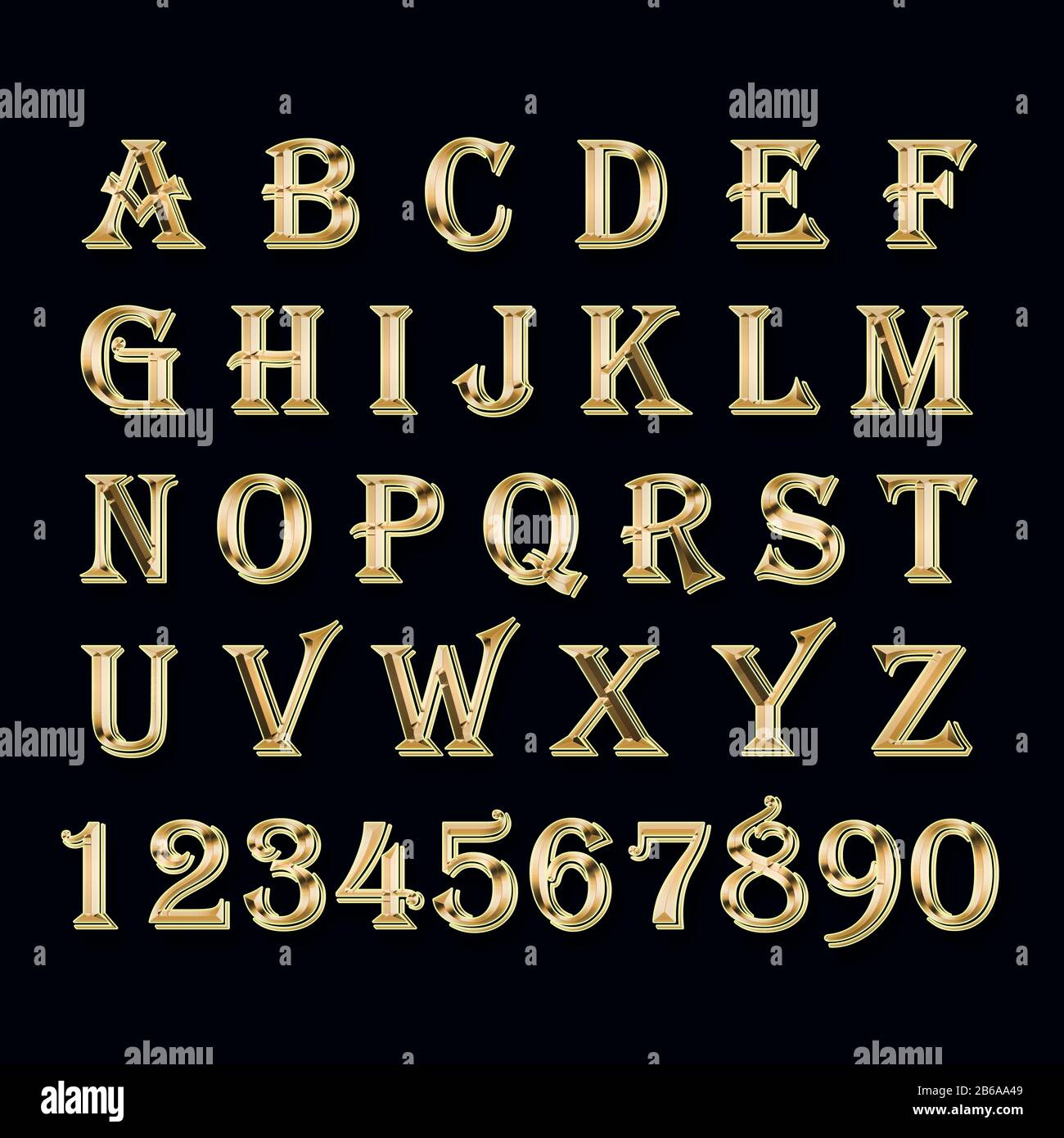 Early latin alphabet hi-res stock photography and images - Alamy