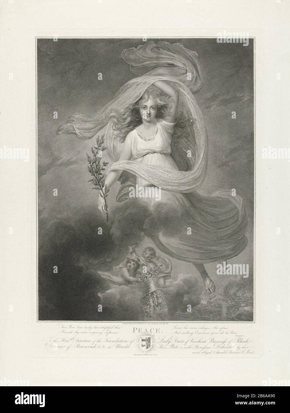 Allegory of the Peace of Amiens, 1802 Peace (title object) Allegory on ...