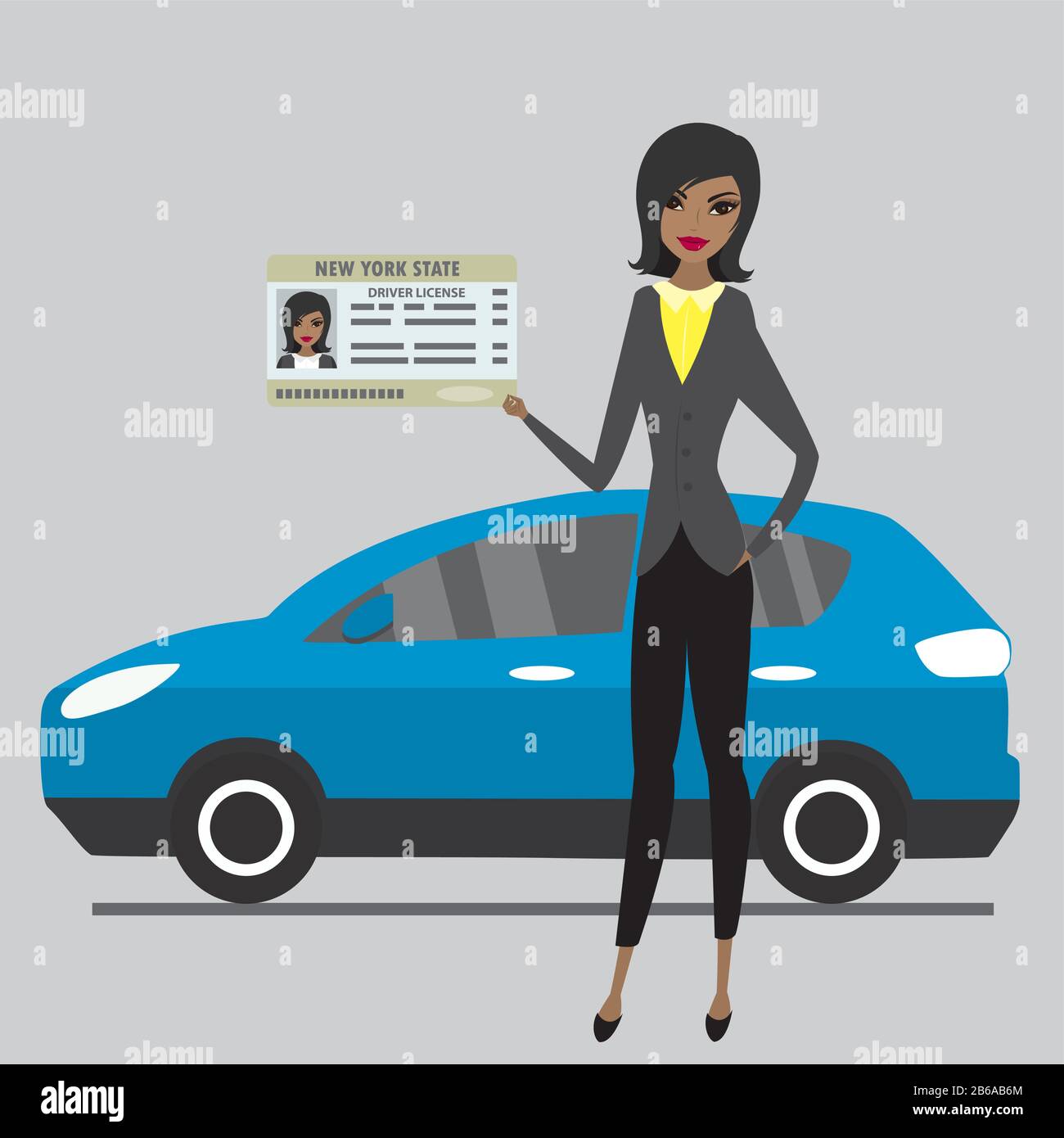 Driving license Stock Vector Images - Alamy