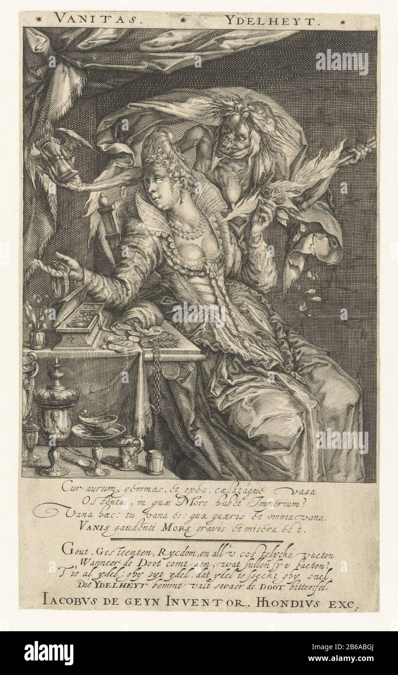 Allegory of vanity hi-res stock photography and images - Alamy