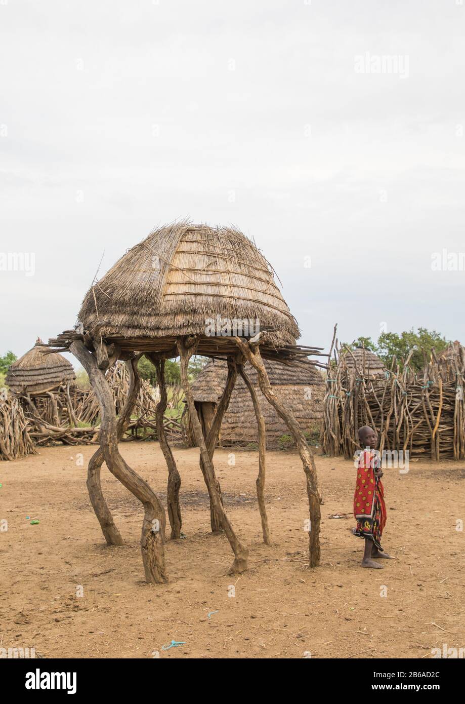 Toposa village hi-res stock photography and images - Alamy