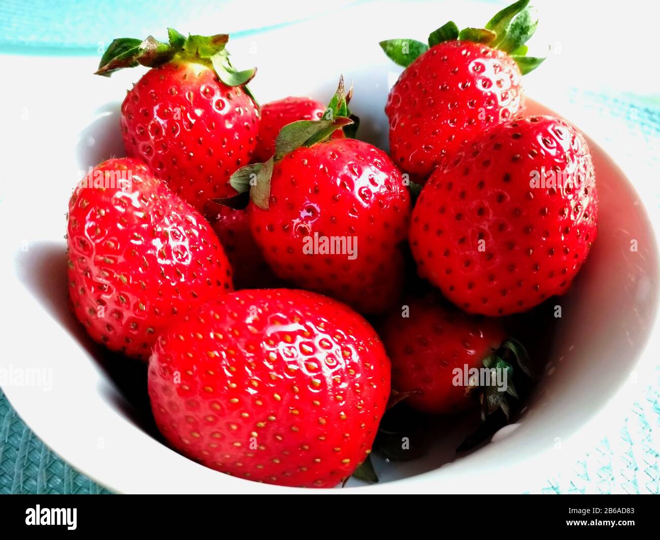 Red strawberries wallpaper Stock Photo - Alamy