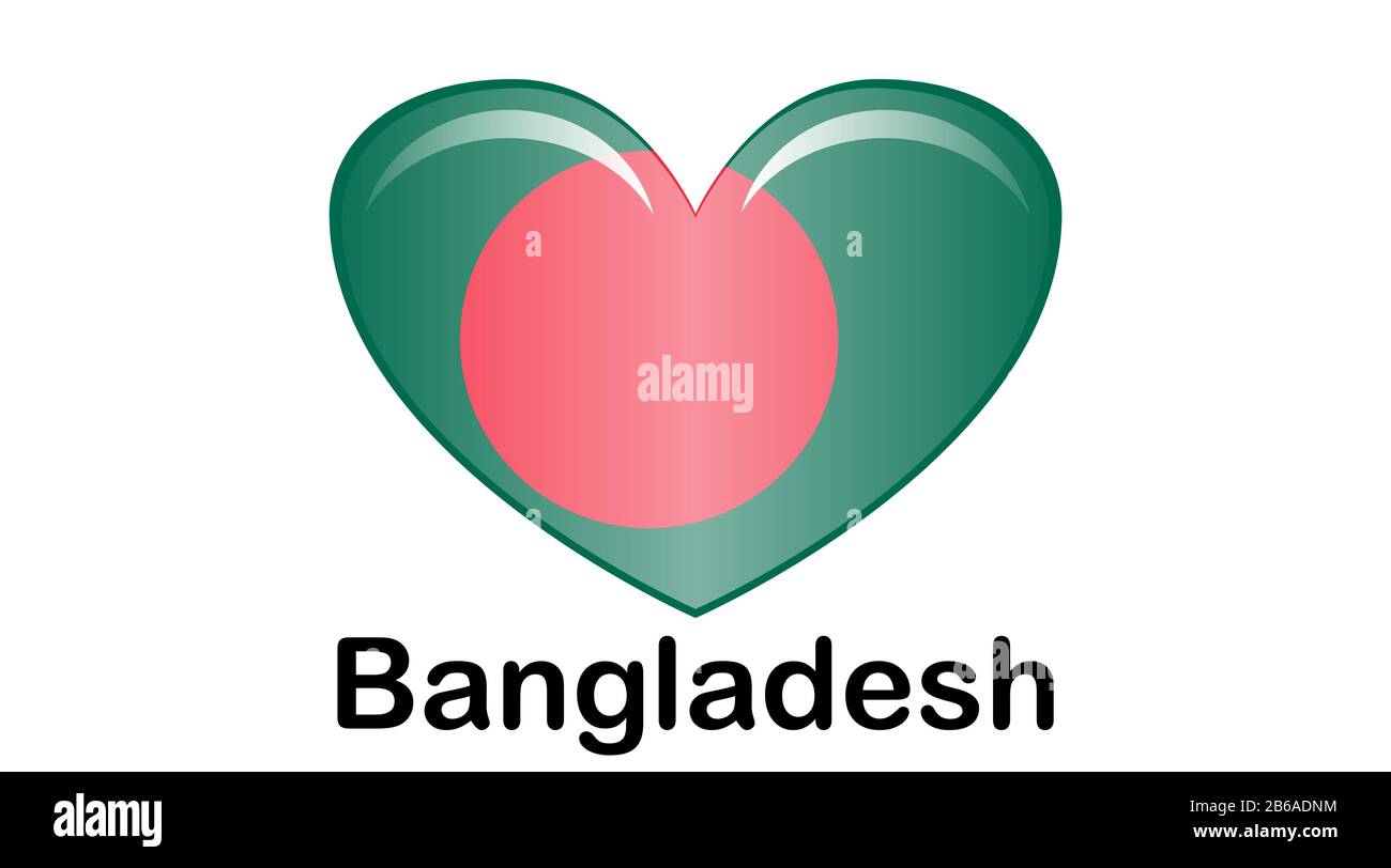 Bangladesh flag, official colors and proportion correctly. National ...