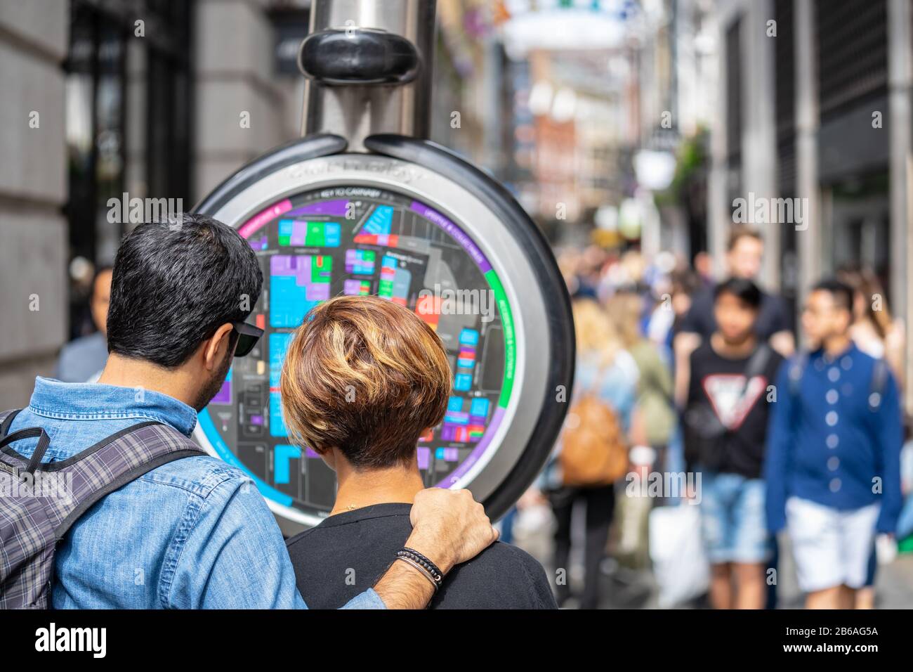 Walking purchase map hi-res stock photography and images - Alamy
