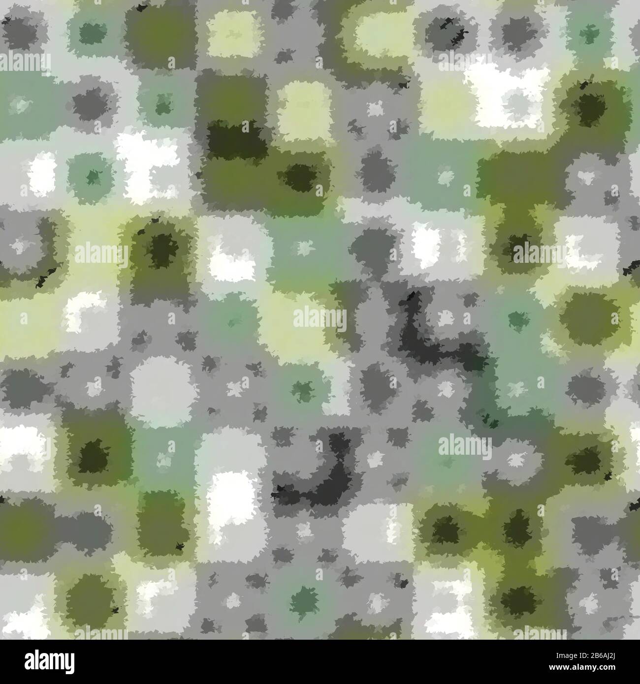 Spliced vector blurred grid texture. Variegated green mottled ...