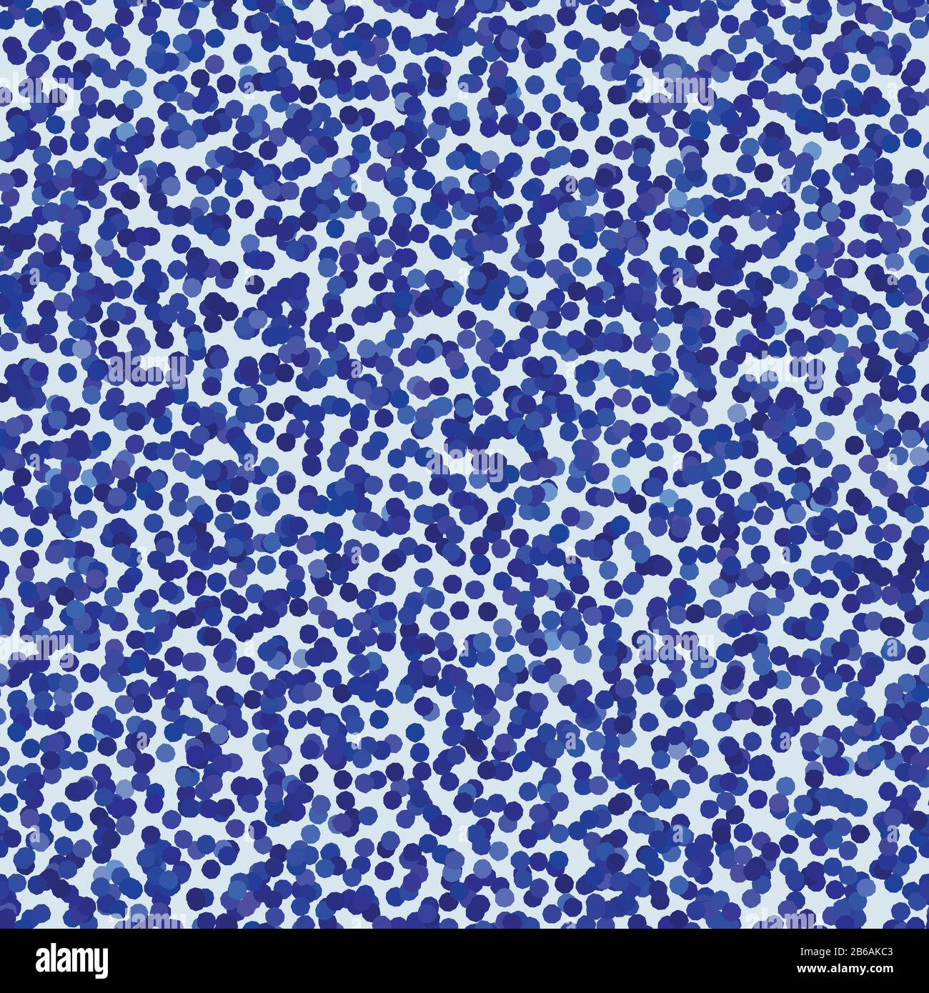 Dark blue denim organic dotty seamless pattern. Tiny ditsy painterly ...