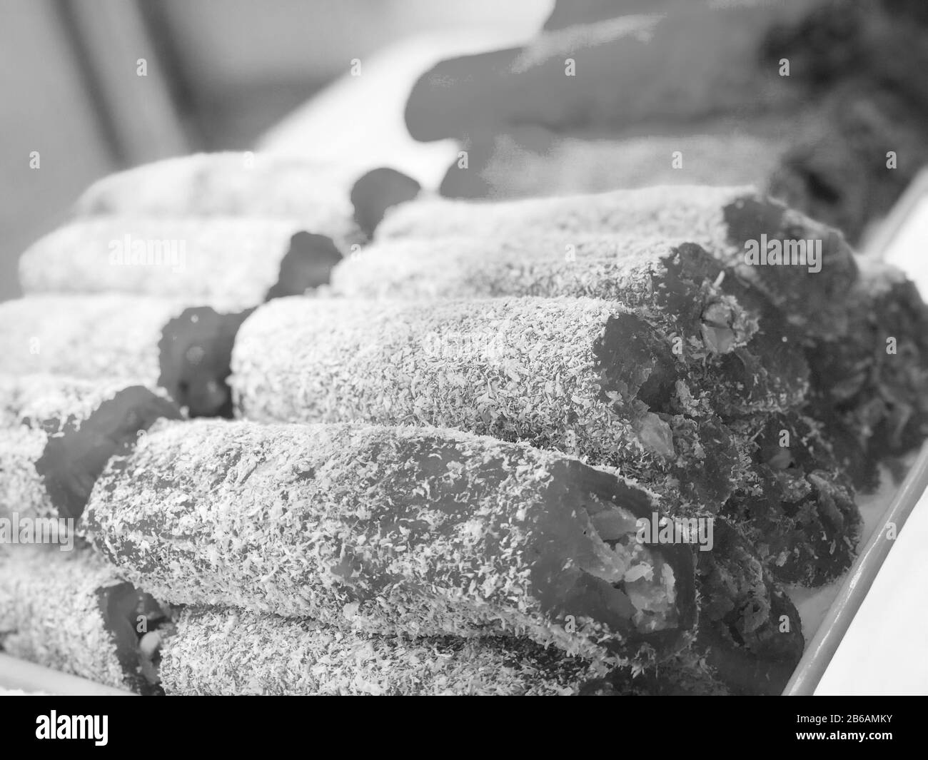 variety of turkish delights with nuts, pistachios, seeds & dried fruits ...