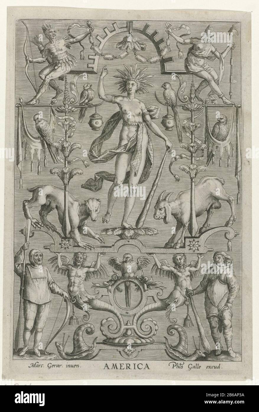 America America (title object) The four continents (series title) The ...