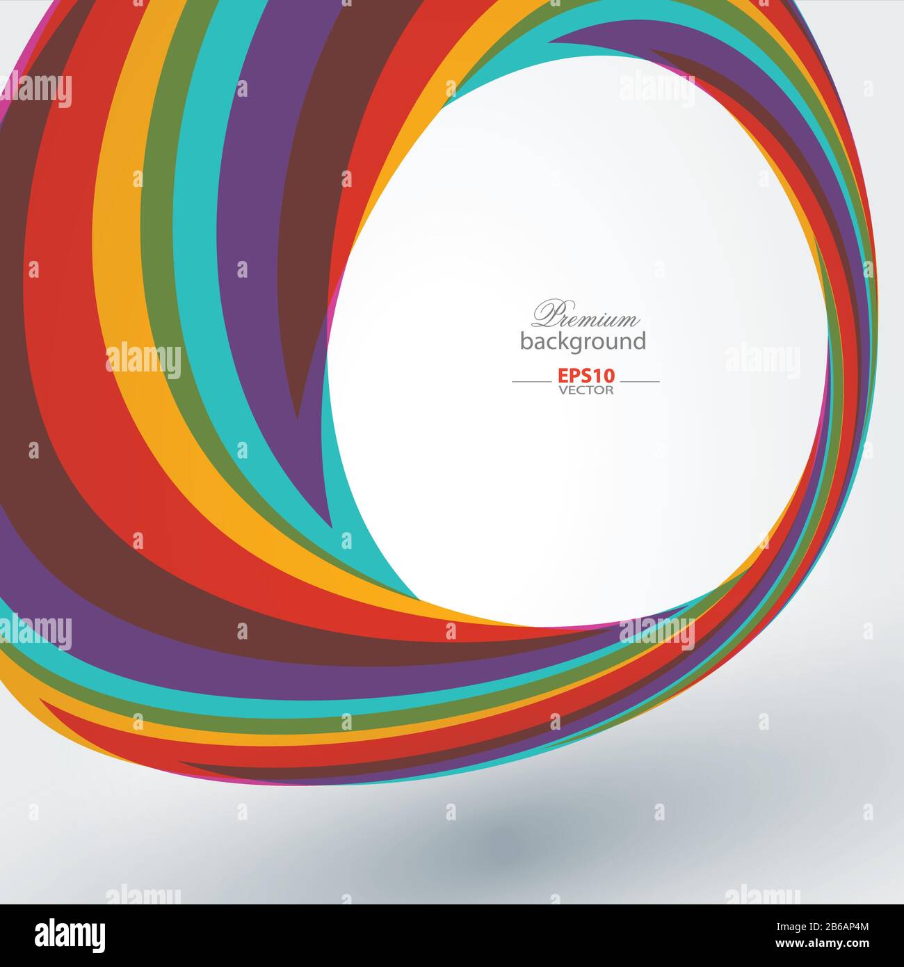 Abstract technology background with rainbow element Stock Vector Image ...