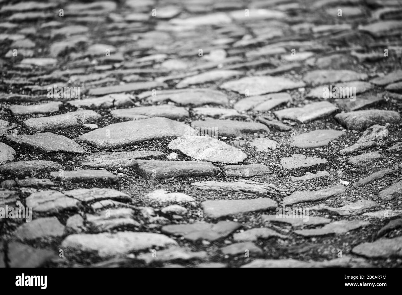 decorative stone road close up Stock Photo - Alamy