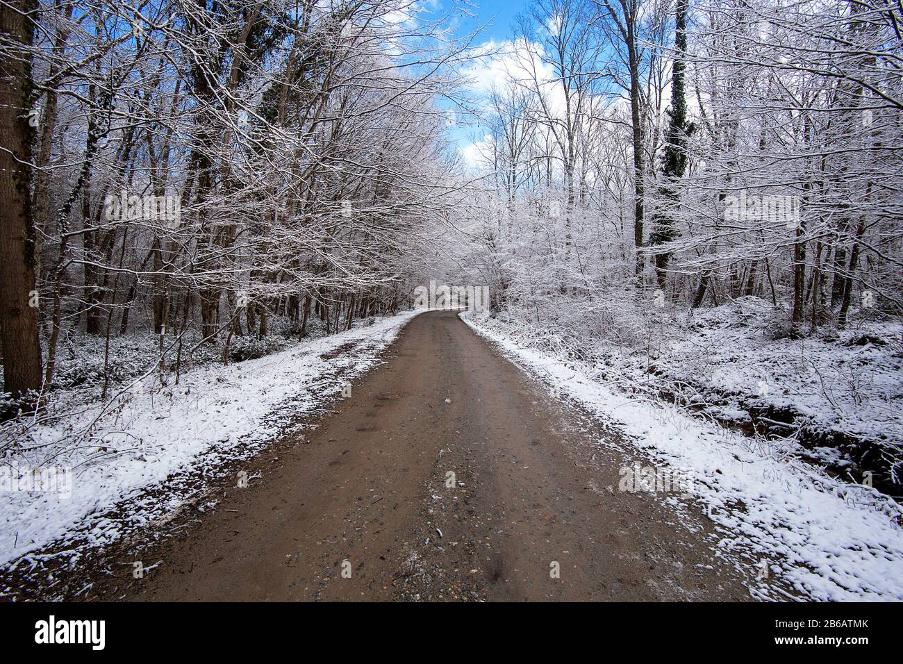 Beautiful snowscape hi-res stock photography and images - Alamy