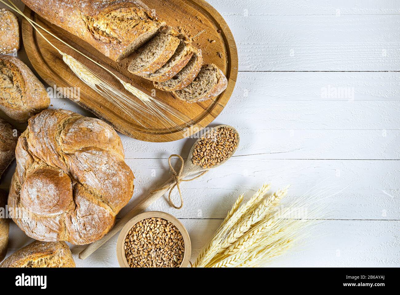 Fresh traditional bread on hi-res stock photography and images - Alamy