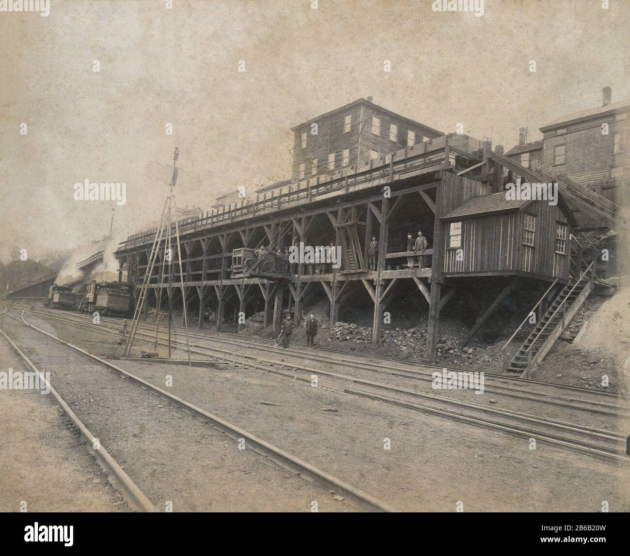 Railroad employee 1800s hi-res stock photography and images - Alamy
