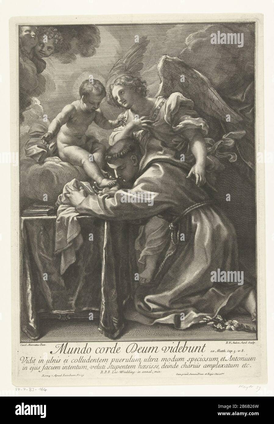 Anthony of Padua kisses the feet of the Christ Child Anthony of Padua ...