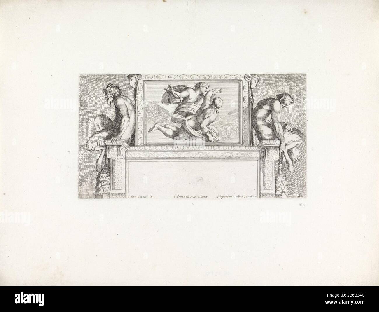 Farnese gallery annibale carracci hi-res stock photography and images ...