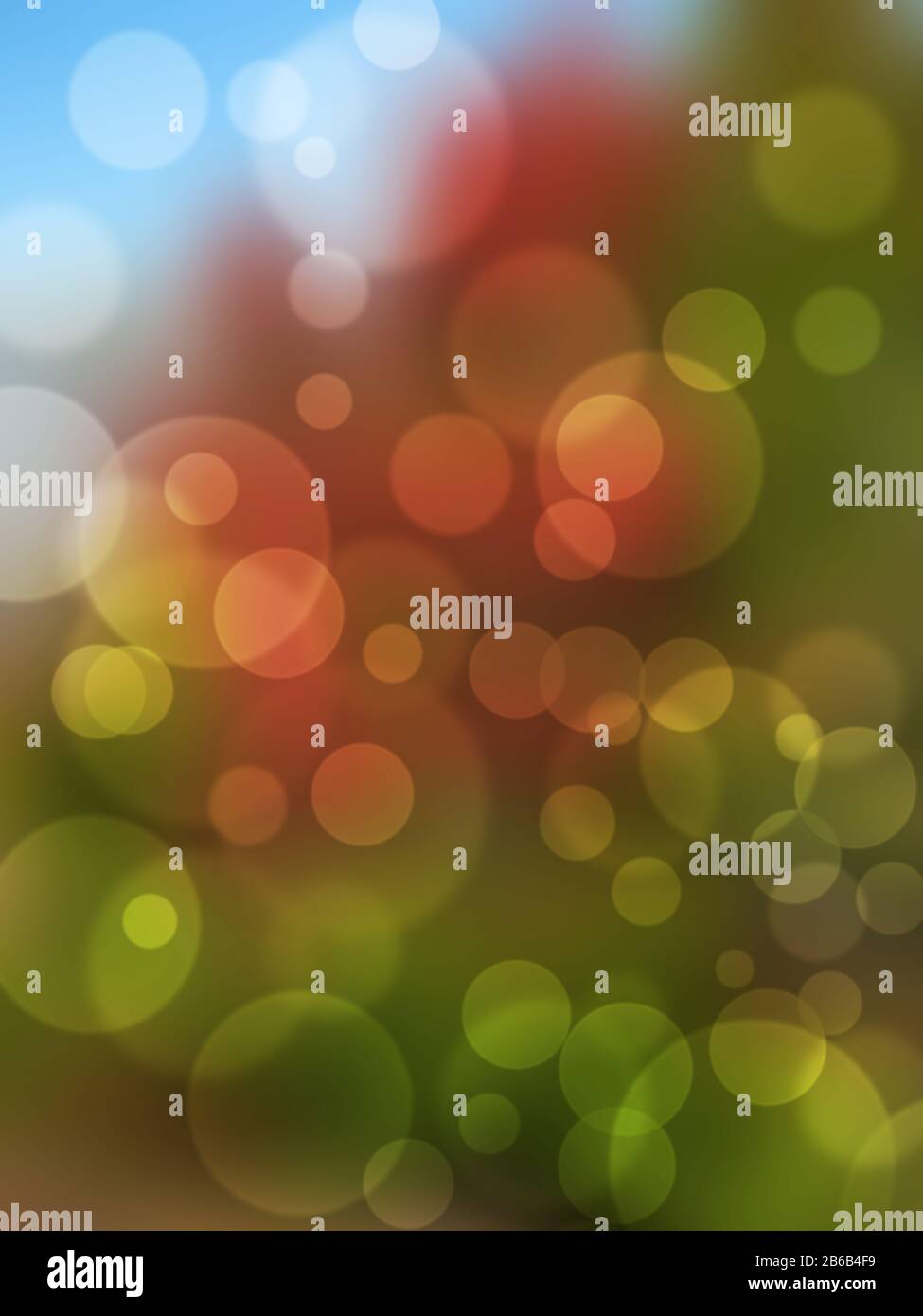 red green and blue background with bokeh Stock Photo - Alamy