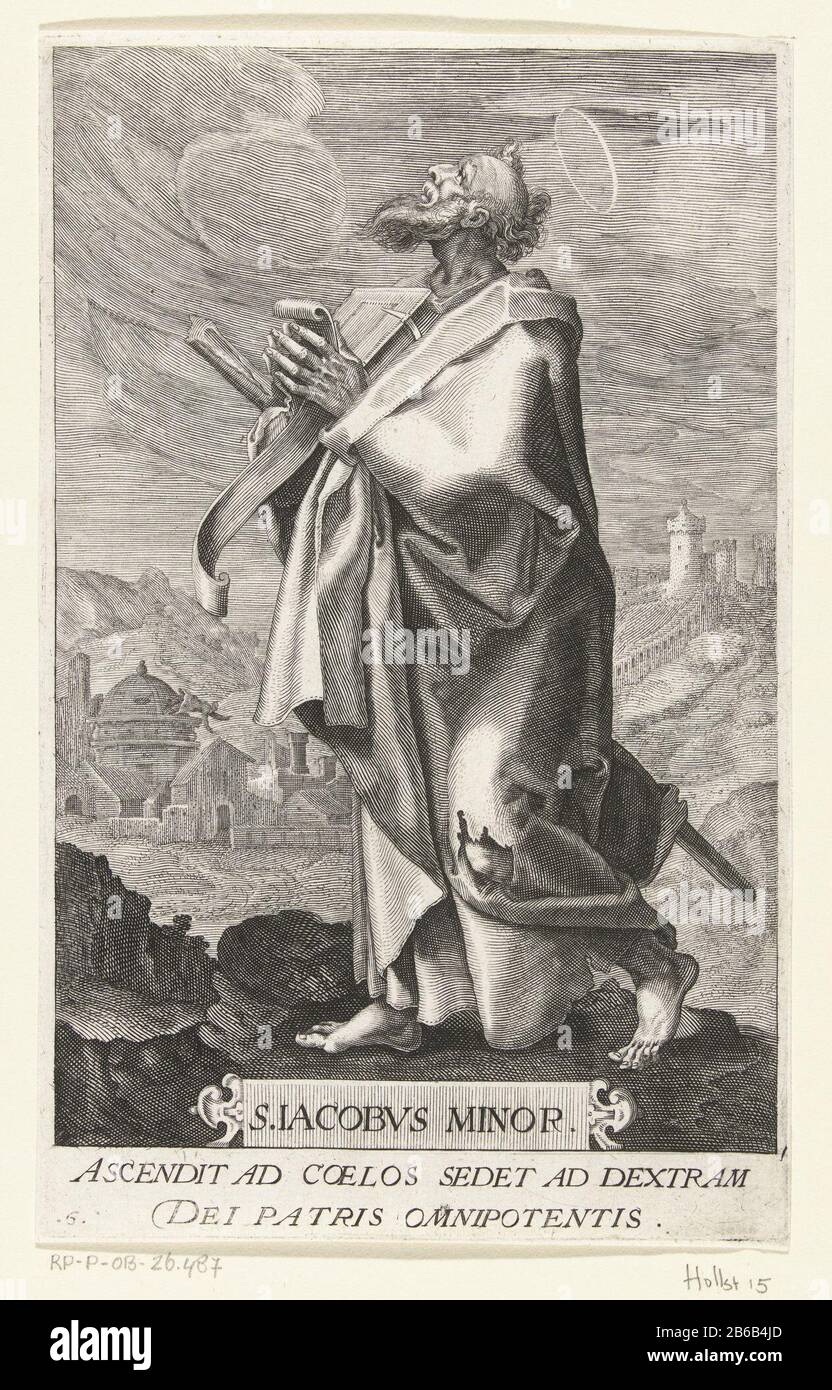 Apostle James the Less (James Minor) S Iacobvs Minor (title object ...