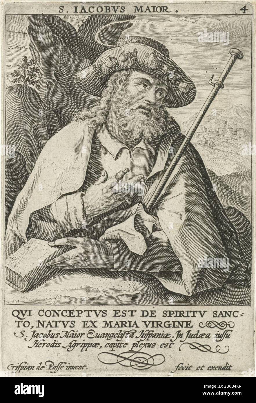 Apostle James the Greater S Iacobvs Maior (title object) Christ and the ...