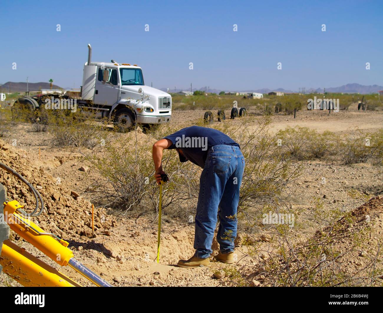Backhoe Operator High Resolution Stock Photography and Images - Alamy