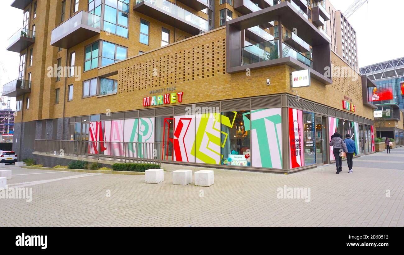 Wembley Stadium Market High Resolution Stock Photography and Images - Alamy