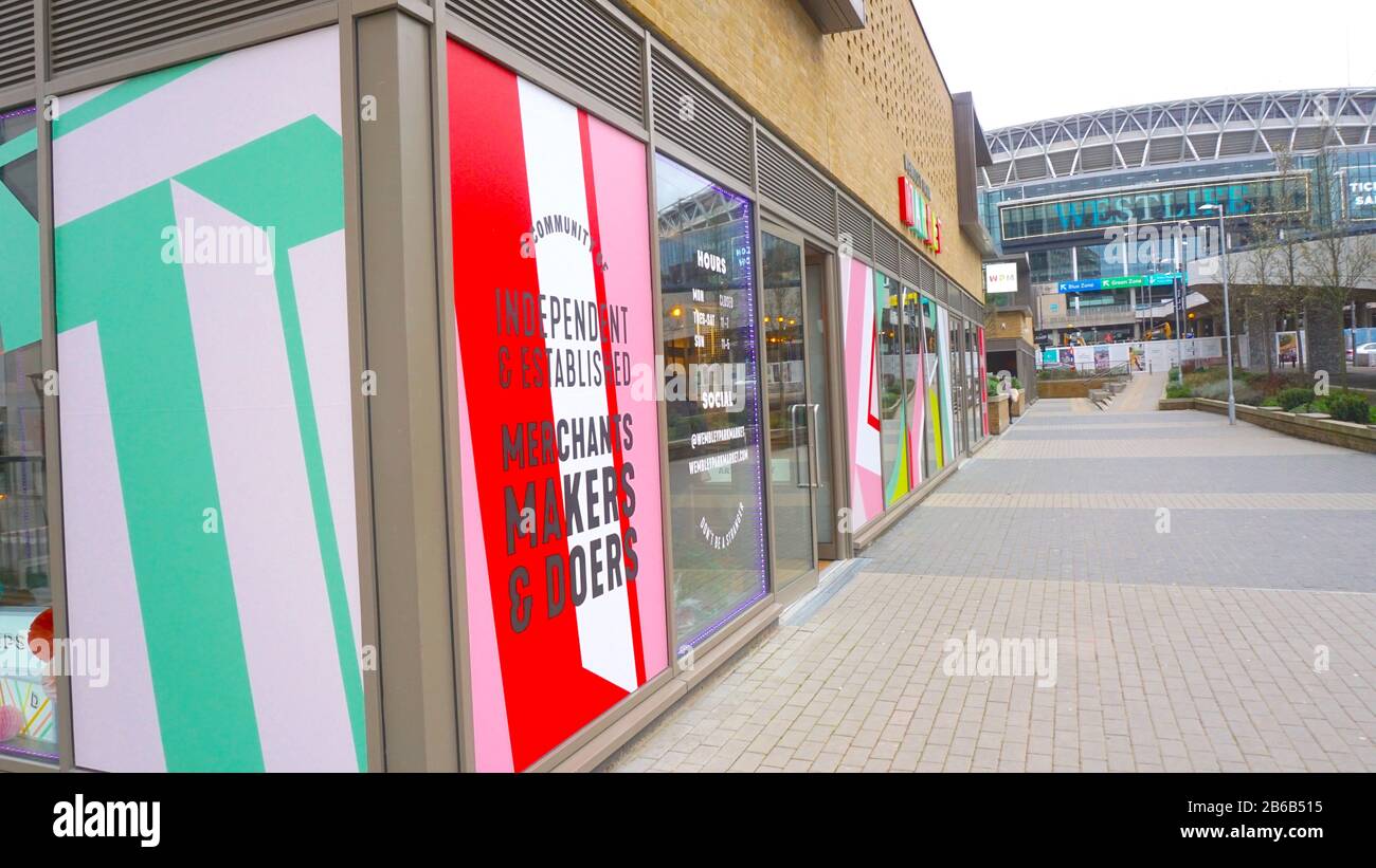 Wembley park market hi-res stock photography and images - Alamy