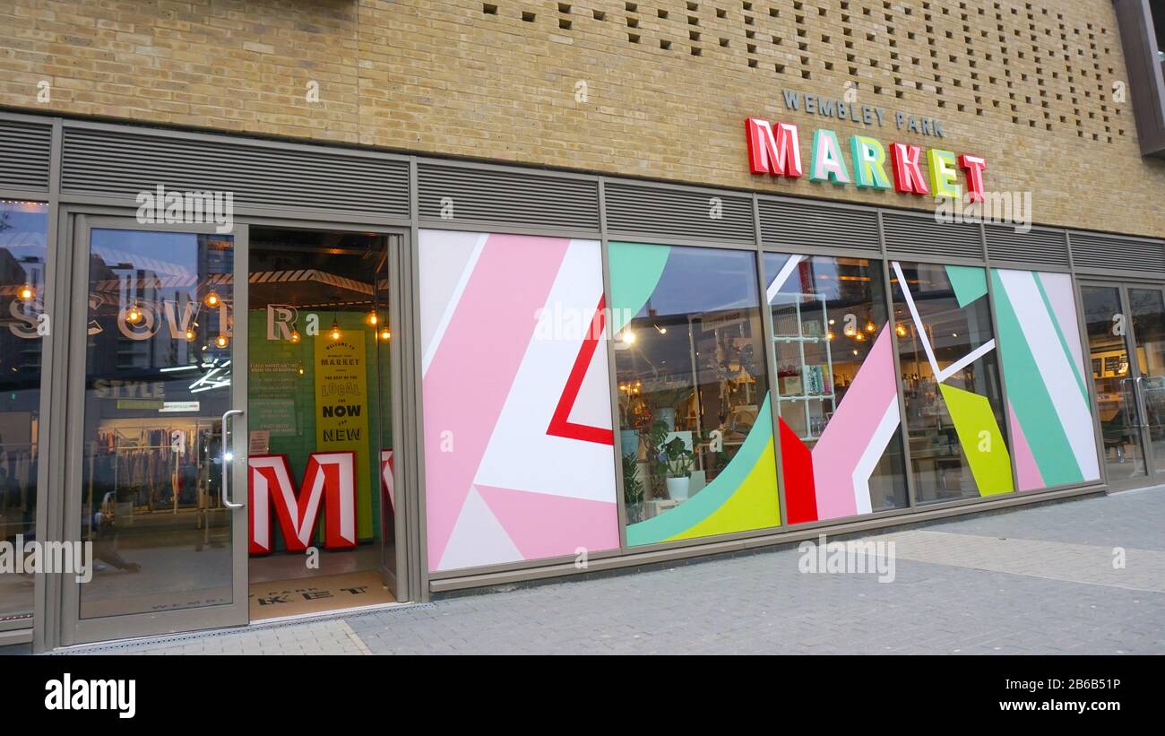 Wembley park market hi-res stock photography and images - Alamy