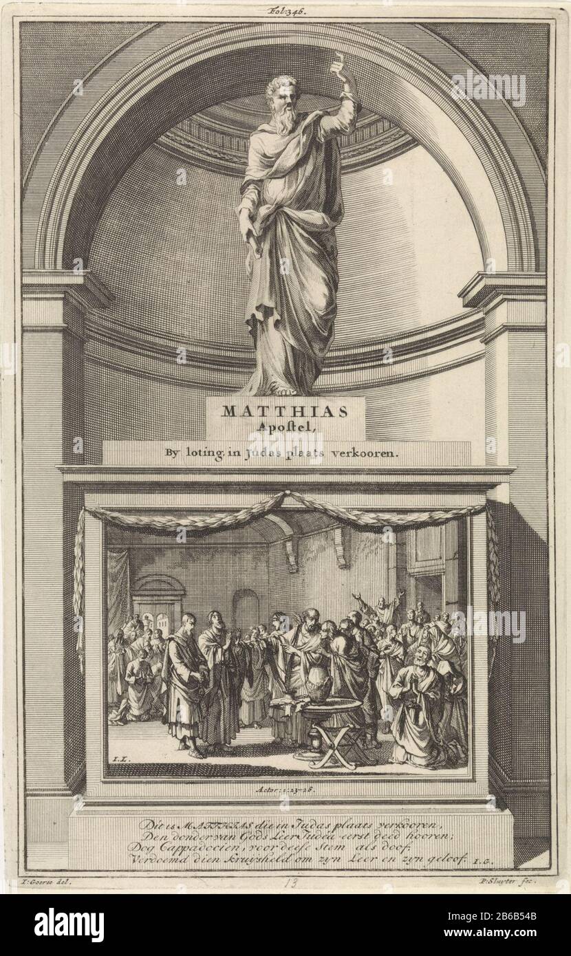 Apostle Matthias Matthias Apostle By drawing lots, Judas instead ...