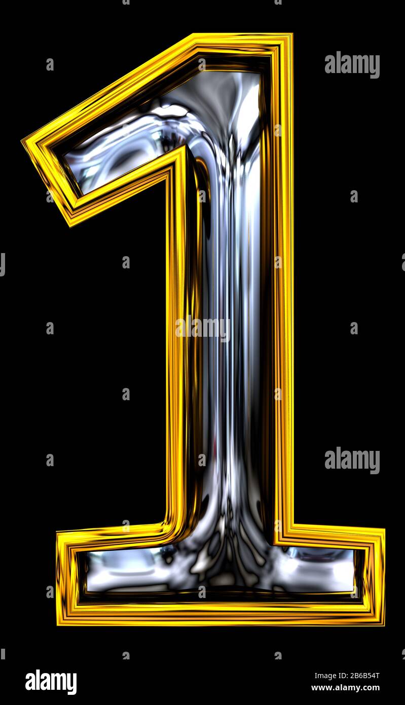 Number 1 Font Styles