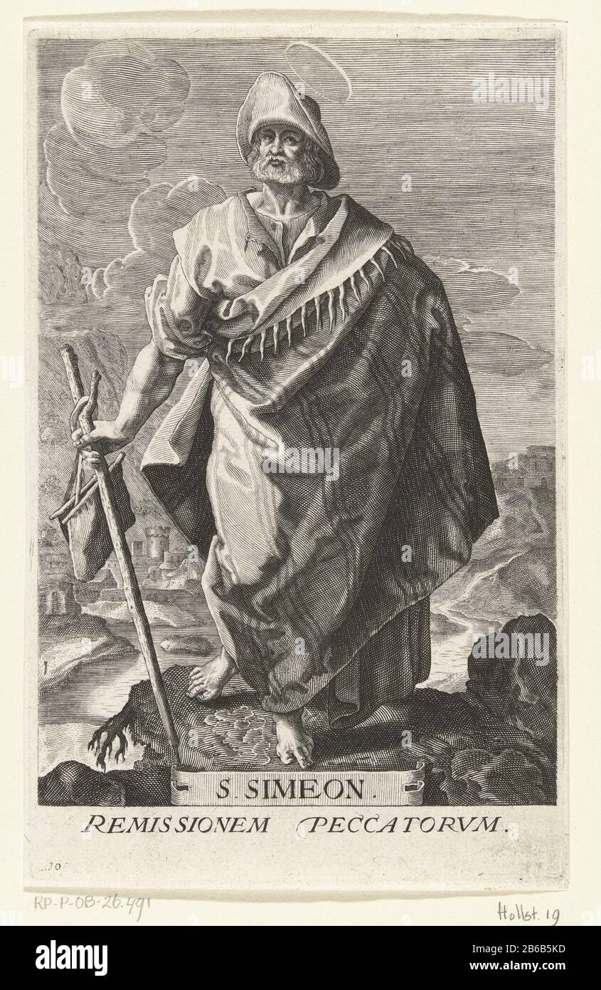 Apostle Simon the Zealot S Simeon (title object) Christ and the twelve ...