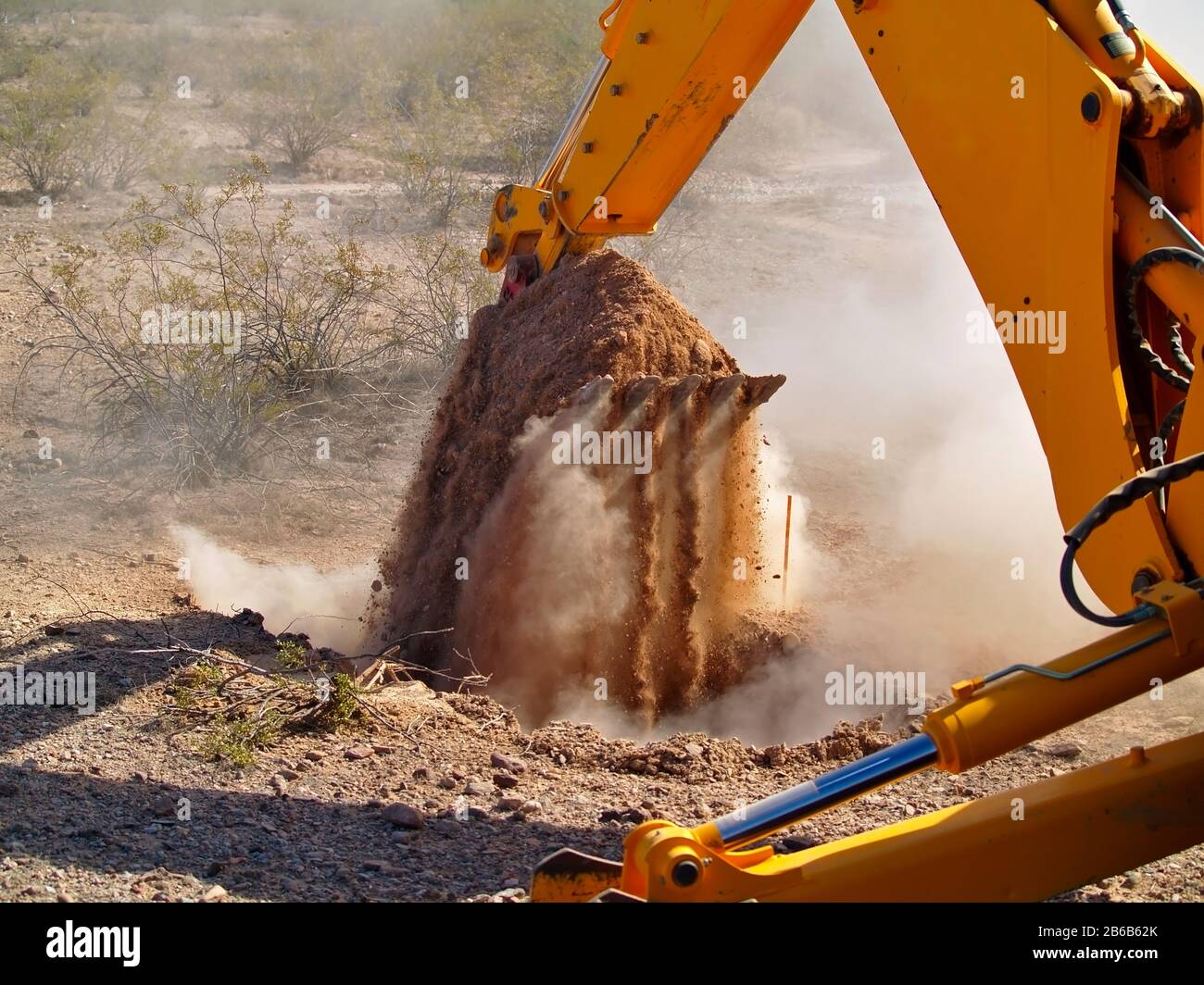 Backhoe Hole High Resolution Stock Photography and Images - Alamy